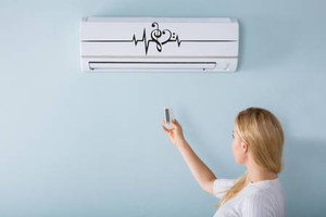 Aalam Designs 19 cm Multi Color Decorative Air conditioner Sticker - AC ...