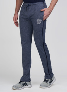 Guapo Striped Men Blue Track Pants - Buy Guapo Striped Men Blue Track ...