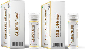 Glutone 1000 Glutathione Effervescent Tablets By Adroit Biomed(Pack of ...