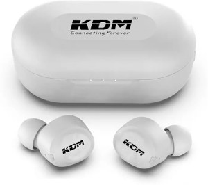 KDM Fast Charging 2 Hrs Buds Playtime 15 Hrs Case Charging Bluetooth ...