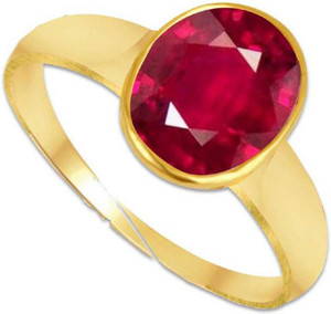 CEYLONMINE Natural Manik Stone Ring Certified 6.25 carat manik/Ruby ...