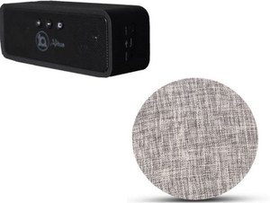 Buy ia ialitus.com Wireless Bluetooth Black Speaker Round Shape ...