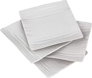 cello CONTEMPORARY PLATTER 7X7'' WHITE Tray Price in India - Buy cello ...