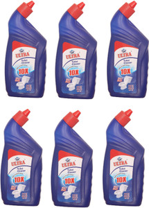 SP Ultra Toilet Cleaner (500ml) - Pack of 6 Regular Liquid Toilet ...