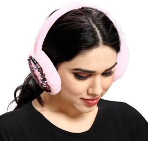 Myy Ear Muffs Big Sequence (Pink) Ear Muff Price in India - Buy Myy Ear ...