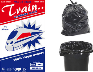 Vruta BIODEGRADABLE 51 MICRON DUSTBIN BAGS & GOOD STRENGTH PACK OF 7 ...