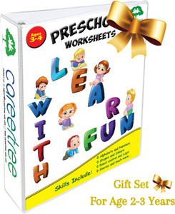 Gift Set Age 3-4 Years- Preschool Worksheet (Hard Bind, Careertree ...