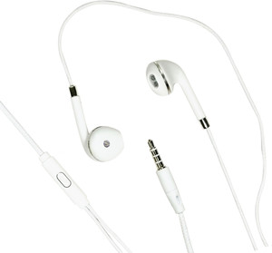Selectiam WHITE CROSS Wired Earphone one piece structure with Mic Wired ...