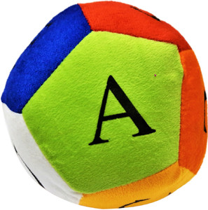 AFTERSTITCH soft toys ball for kids baby Stuffed with Alphabets (Large ...