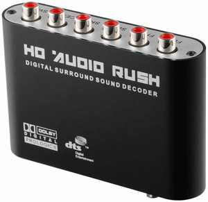 Tobo TV-out Cable Digital Audio Decoder Optical SPDIF Coaxial Dolby 5 ...