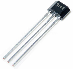 sl electro hall effect sensor a3144 3 pin ( 50 pcs ) Electronic ...