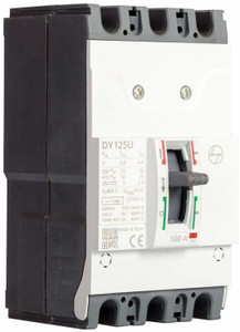 L&T EM90983OOKO 100 Amps 3 Pole MCCB 10 kA DY 125U Model (AC : 415V ...