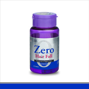 zero hair fall Tablets with 10000mcg Biotin, Amino Acids, Natural ...