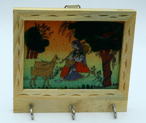 Serendipity Wood key hold Gem St- Pntd -003 Wood Key Holder Price in ...