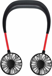 TECHEL Portable Hand Free Neck Fan Portable Hand Free Neck Fan USB Fan ...