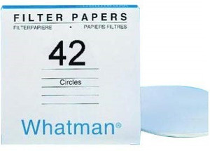 whatman Filter Papers, grade 42, 1442-110, 100/pack Filter Paper Price ...