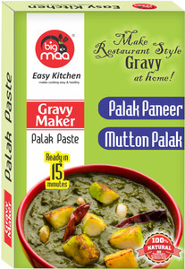 Big Maa Make Restaurant style gravy at home Palak Paneer / Mutton Palak ...