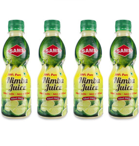 sams Nimbu Juice 300ml Fresh and Healthy Real lemon Fruit Highly ...