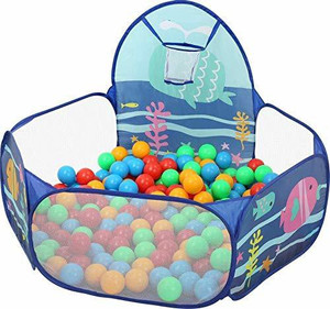 Monash Sea Ball Pool with 50 Balls Inflatable Ball Pits - Sea Ball Pool ...