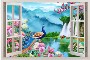 INTERIOR 2 YOU 91.44 cm Wall Window stickers Self Adhesive Sticker ...