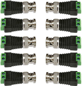 HL Technology NC connector male plug adapter to Green DC power terminal ...