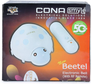 Cona Smyle Electric Cordless Calling Remote Door Bell For Home ,Office ...