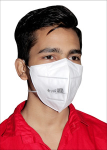 SHi FACE MASK N95 WITH HEAD LOOP PURE WHITE APPROVED FROM NIOSH FACE ...
