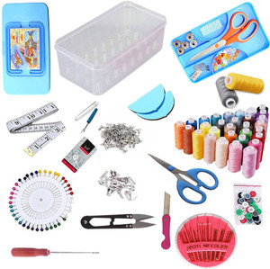 Macaw Multipurpose Tailor Kit Sewing Kit - Big Sewing Kit Box 32 Sewing ...