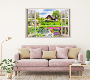 INTERIOR 2 YOU 91.44 cm Wall Window stickers Self Adhesive Sticker ...