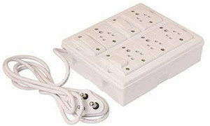 Stallionpro Heavy Duty PVC Extension Board 5 Socket and 3 Switch 5A (6 ...