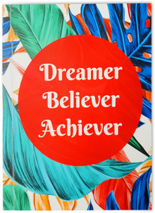 Prashali Stationery Dreamer Believer Achiever Diary Notebook (Ruled ...