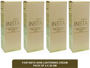 FAIR INSTA SKIN LIGHTENING CREAM - safe skin lightening cream & spot ...