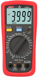 UNIT Digital Multimeter, UT39+ Series Multi Meter Tester Auto Range ...