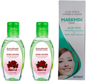 Extraposh Rose Water + Markmin Scar & Stretch Mark Remover Cream Price ...