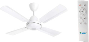 SINOX Hybrid Dual Input (12V DC/230V AC) 900 mm 4 Blade Ceiling Fan ...