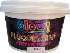 Flipkart.com | Glow UV (Ultraviolet/Blacklight) Fluorescent Paint, Red ...