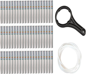 Orcus PURERITE 10" Spun Candle Bundle Of 60 With Spanner + 2 Meter pipe ...