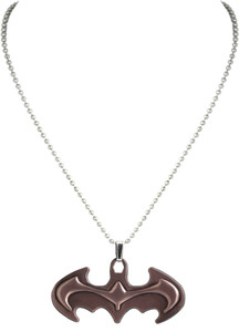 Waama Jewels Copper Batman Pendant Locket for Boys and Girls Silver ...