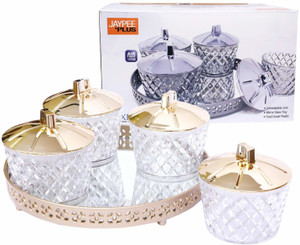 Jaypee Plus Luxe Tray, Glass Serving Set Price in India - Buy Jaypee ...
