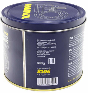 MANNOL Universal Multipurpose Grease MP2 Imported from Germany 800G ...