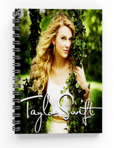 MG Brand TAYLOR SWIFT Spiral Bounded Rulled Notebook Diary A5 SIZE A5 ...