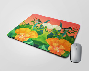 BLISSart Mousepad For Laptops Computer Gaming Mouse Pad HD Printed-Hand ...