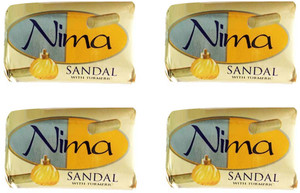 Nima Sandal with Turmeric Soap (100 g) - Pack of 4 - Price in India ...