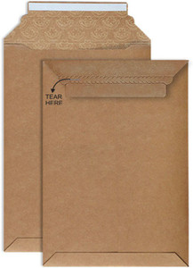Mehta Envelope Mfg Co Rigid Mailer Envelopes 430 GSM, Stays Flat - No ...