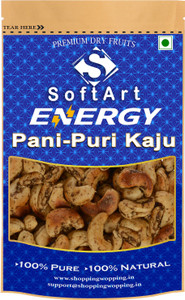 Soft Art Energy Pani Puri Cashews (1000g) Vacuum Pack Pani Puri Kaju ...