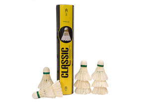 MegaPlay CLASSIC Badminton Feather Shuttlecock (10 pcs) Box Feather ...