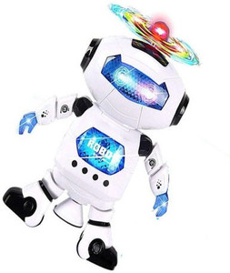 Haulsale Musical Dancing Robot Toy for Kids with Flashing Lights ...