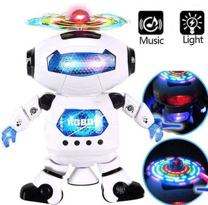 Toyvala Dancing Robot Musical Toy for Kids with Flashing Lights ...