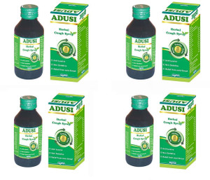 CRATUS Adusi Herbal Syrup for Cough Cold, Sore Throat, Flu with Haldi ...