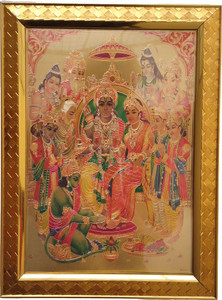 CRAFTSCORNER RAM DARBAR Religious Frame Price in India - Buy ...